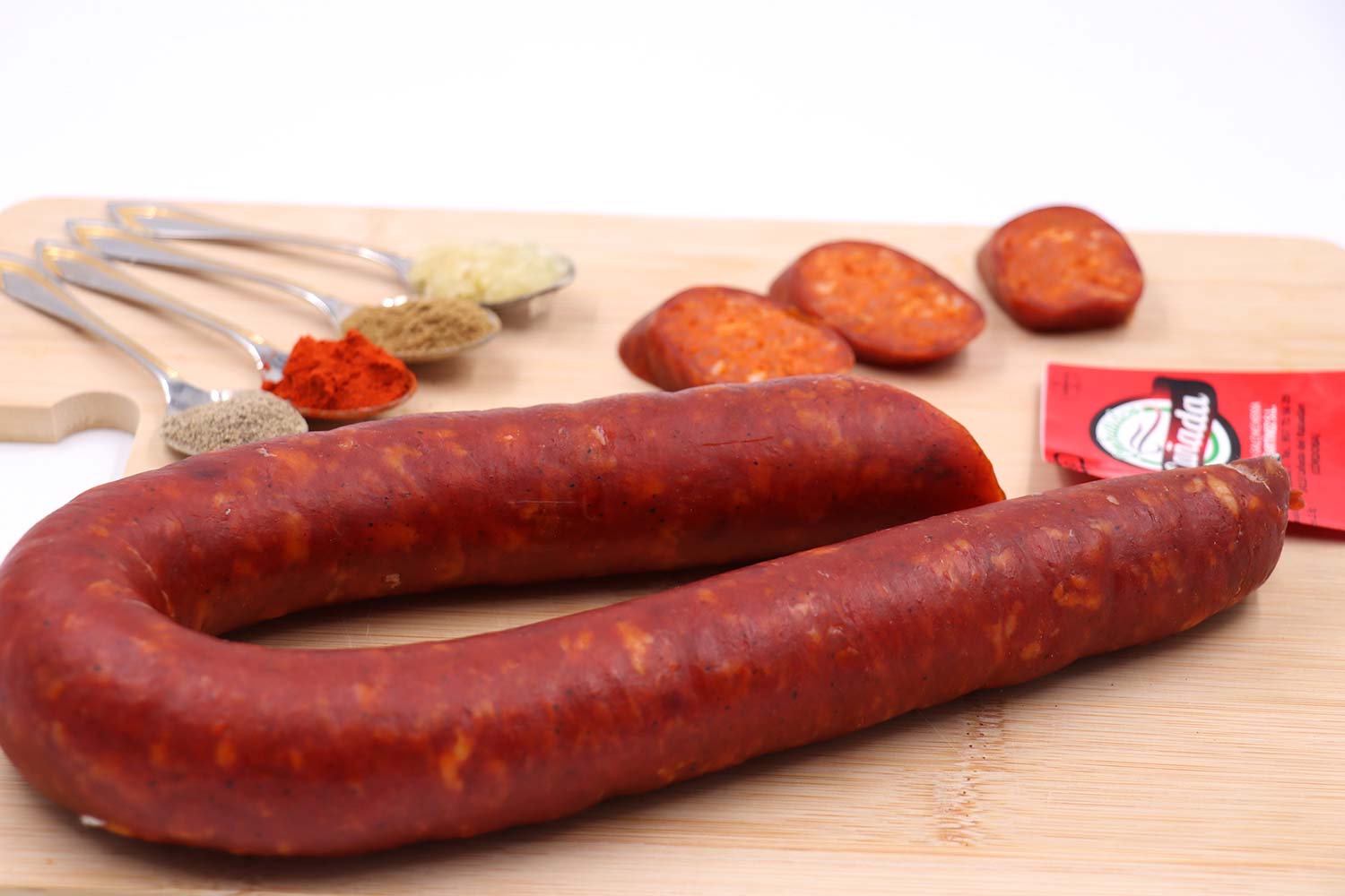 Chorizo de pollo – Embutidos Cañada – Chorizos, Morcillas, Butifarras