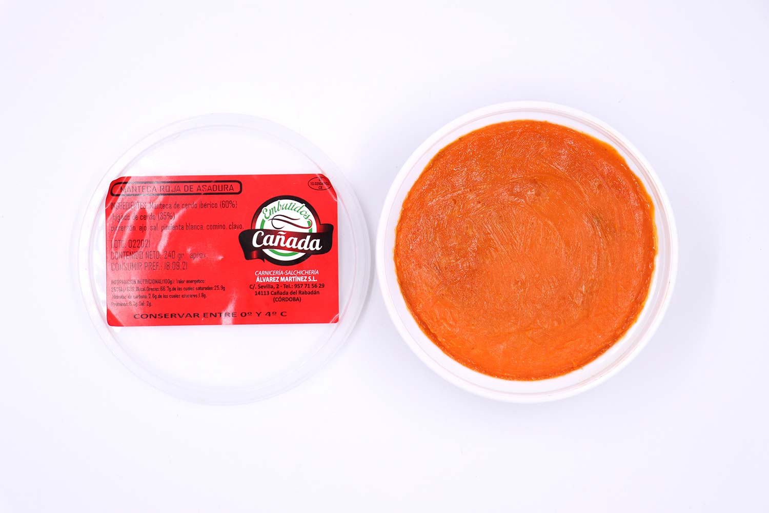 Manteca roja de asadura – Embutidos Cañada – Chorizos, Morcillas ...